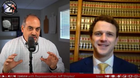 MUST WATCH: Video Update with Rep. Jeff Shipley! - Iowa Gun Owners
